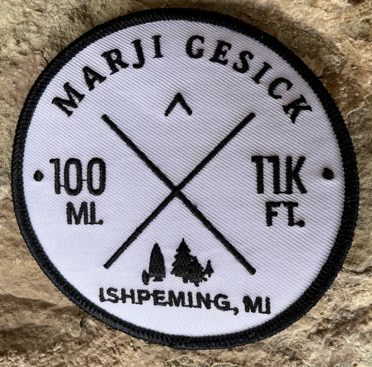 Marji Gesick OG B&W Patch – 906 Adventure Gear
